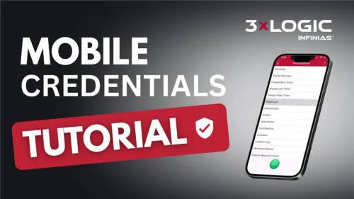 Unlock Doors Anywhere with 3xLOGIC INFINIAS Mobile Credentials | 3xLOGIC